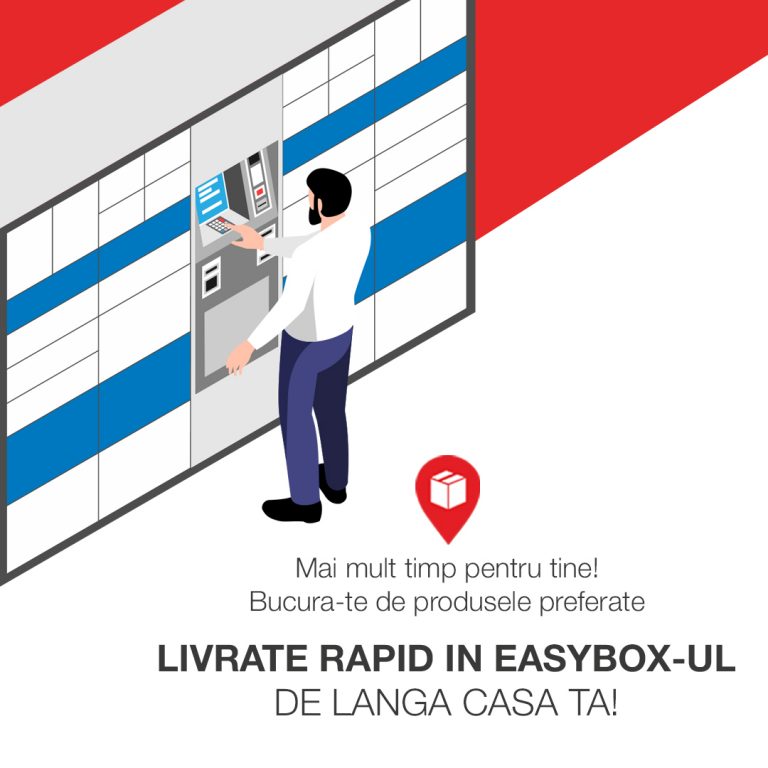 Transport in easybox pentru orice comanda plasata pe TargulCartii.ro ...